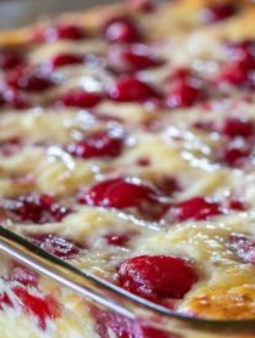 Cherry Custard Bake (Cherry Clafoutis) – Recipes Makers